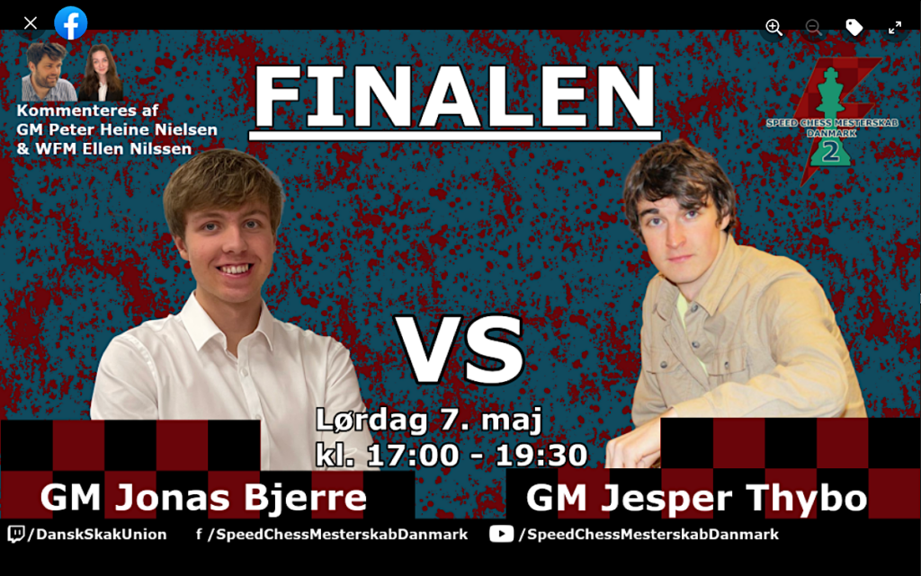 Jonas Bjerre genvinder SpeedChess-mesterskabet! – Skanderborg Skakklub